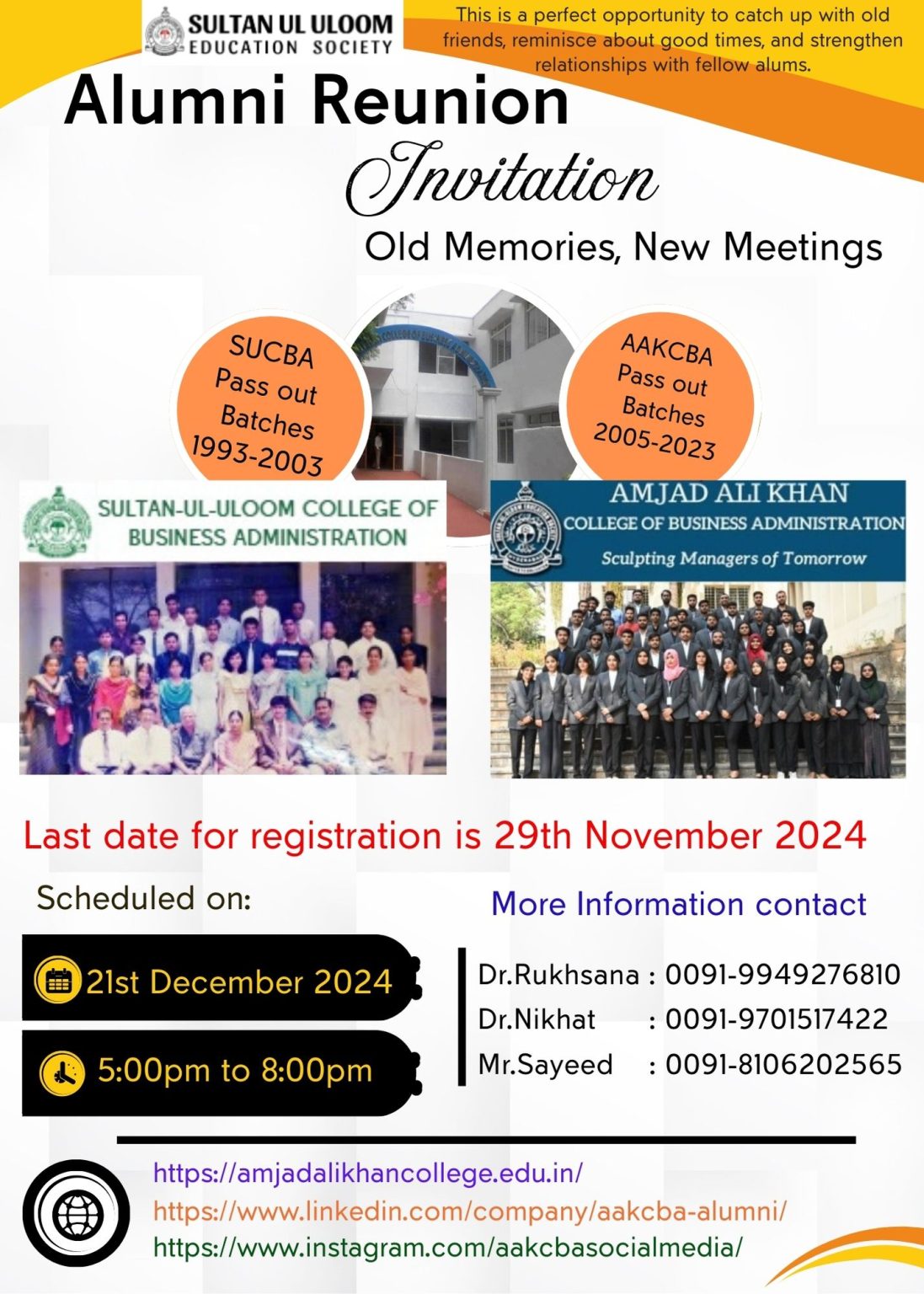 AMJAD ALI KHAN COLLEGE OF BUSINESS ADMINISTRATION – Sculpting Managers ...